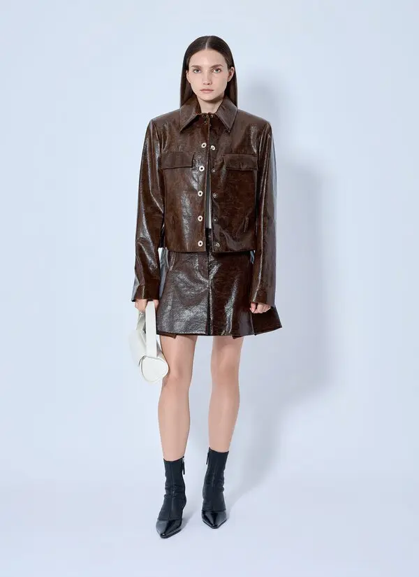 Sportmax Structured Coated Jacket