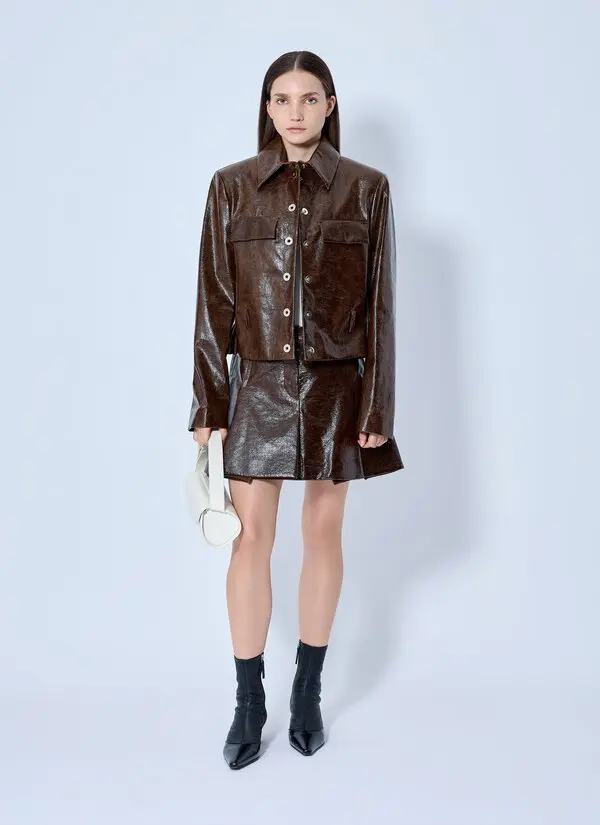 Sportmax Structured Coated Jacket