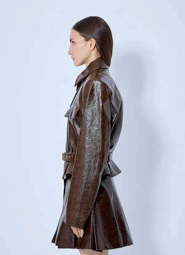 Sportmax Structured Coated Jacket