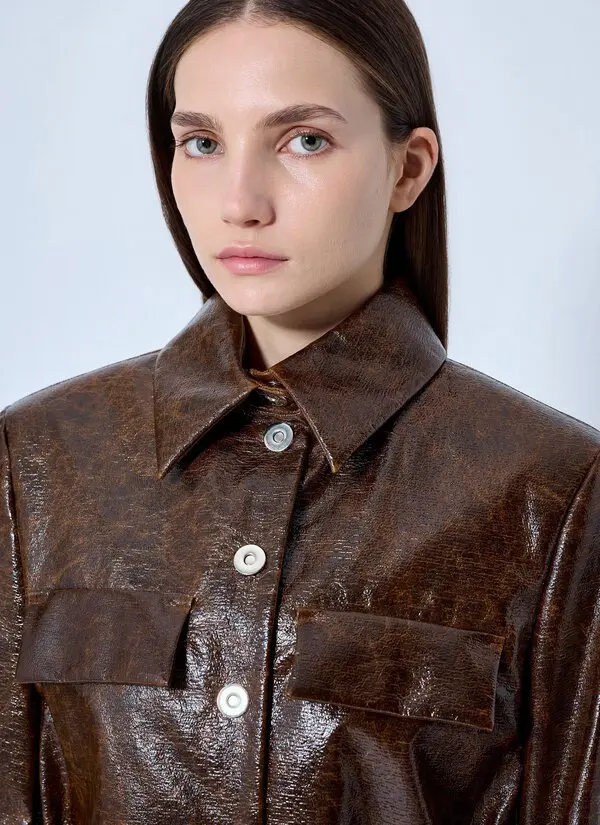 Sportmax Structured Coated Jacket