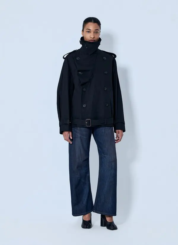MAISON MARGIELA Double-breasted High-collar Jacket