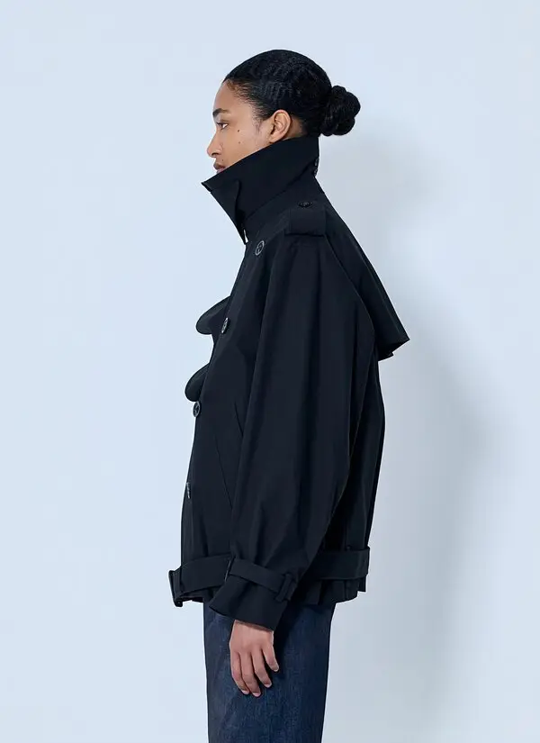 MAISON MARGIELA Double-breasted High-collar Jacket