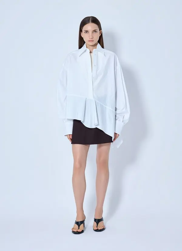 Sportmax Button-detail Mini Skort - Brown