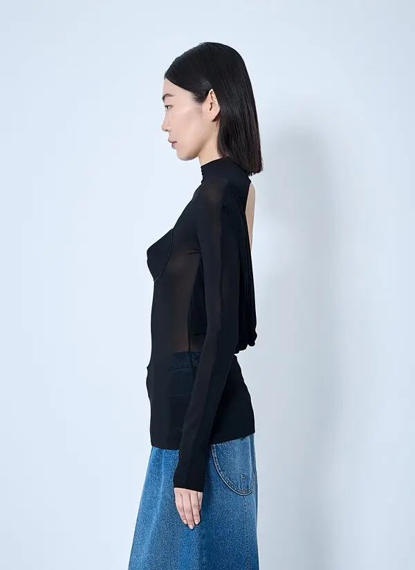 JEAN PAUL GAULTIER Backless Conical Top