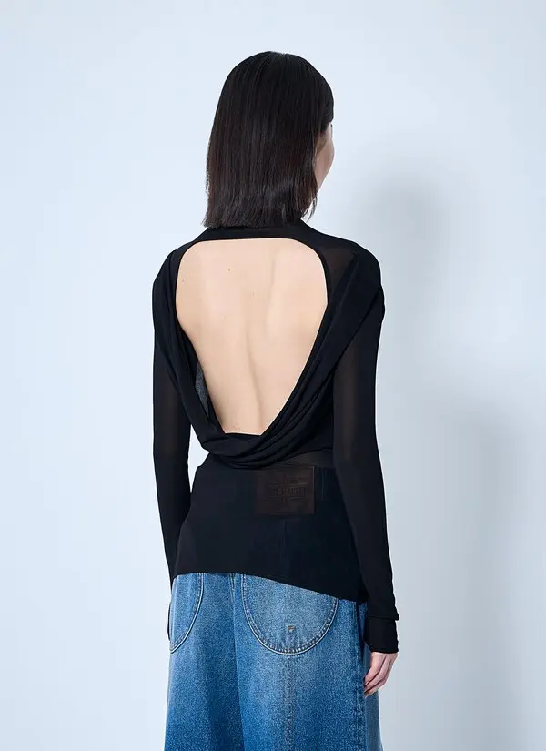 JEAN PAUL GAULTIER Backless Conical Top
