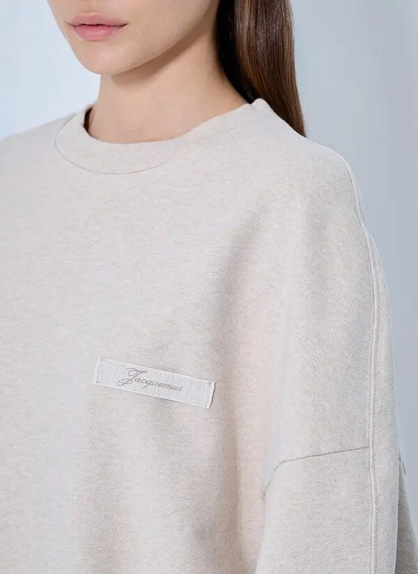 Jacquemus Le Ruban Sweatshirt - Cream