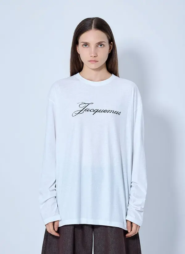 Jacquemus Long Sleeve T-shirt - White