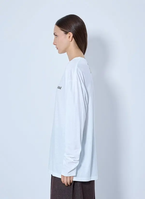 Jacquemus Long Sleeve T-shirt - White