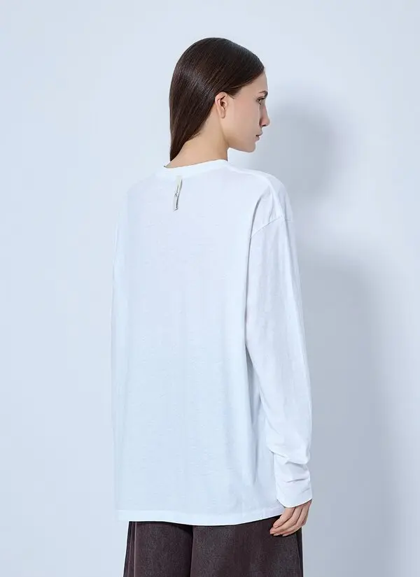 Jacquemus Long Sleeve T-shirt - White