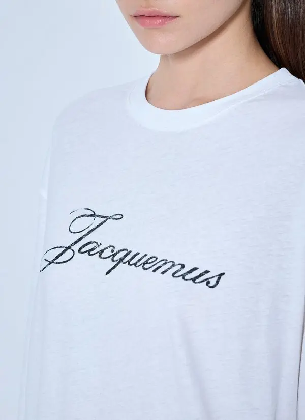 Jacquemus Long Sleeve T-shirt - White
