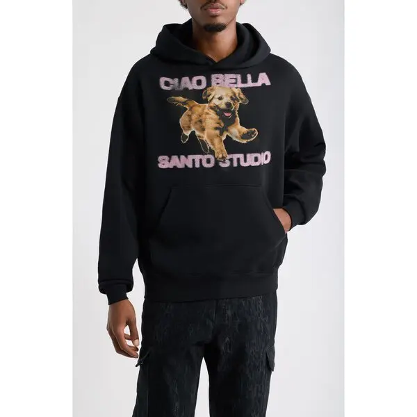 SANTO STUDIO Bella Graphic Hoodie