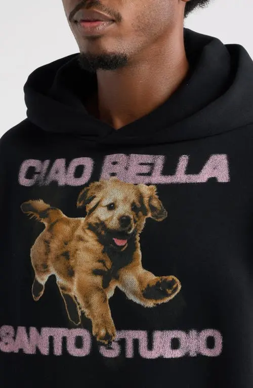 SANTO STUDIO Bella Graphic Hoodie