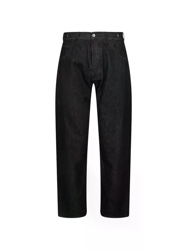 You Must Create Five-pocket Straight-leg Jeans - Black