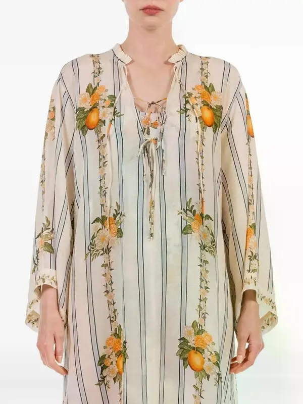 Agua Bendita Datil Valle Kaftan Dress