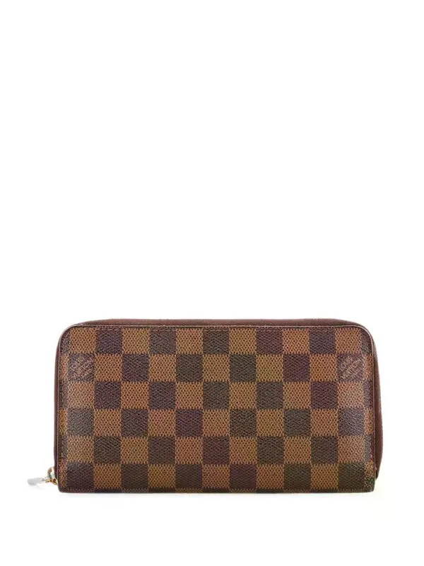LOUIS VUITTON Zippy Wallet Damier Small Wallets