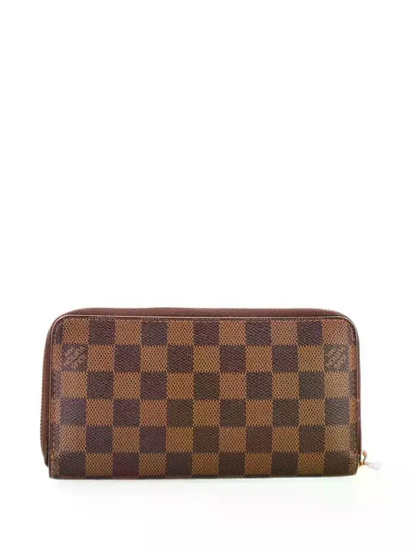 LOUIS VUITTON Zippy Wallet Damier Small Wallets