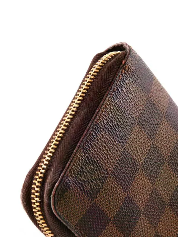 LOUIS VUITTON Zippy Wallet Damier Small Wallets