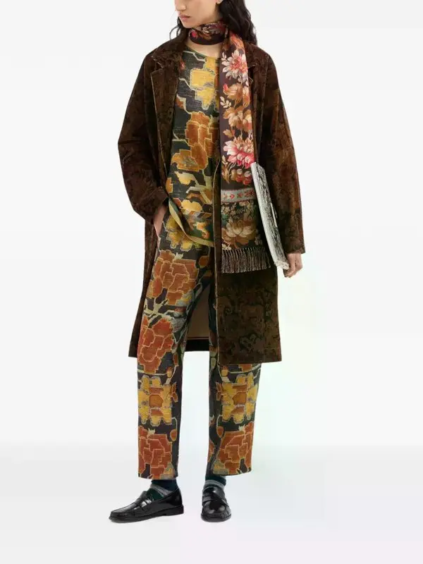 PIERRE-LOUIS MASCIA Griffintn Double-breasted Corduroy Coat