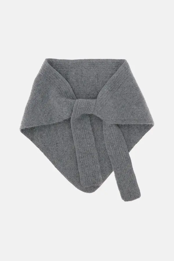 Jacquemus Le Chale Gros Grain - Grigio