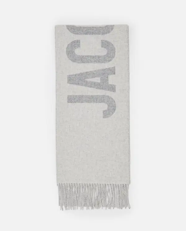 Jacquemus Logo Sciarpa - Grey