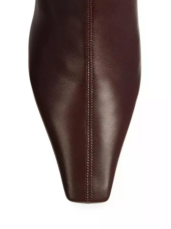 Khaite Arizona Stretch Ankle Boots