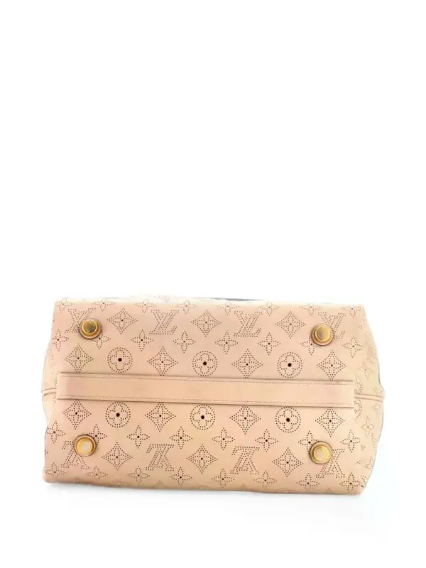 LOUIS VUITTON Cirrus Handbag Mahina Leather Pm Tote Bag