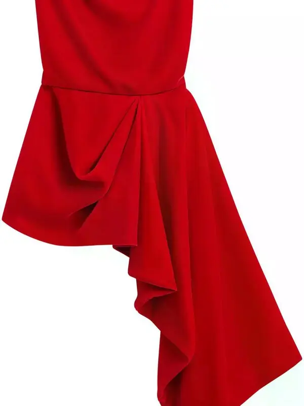 Givenchy Draped Top In Velvet With Open Back