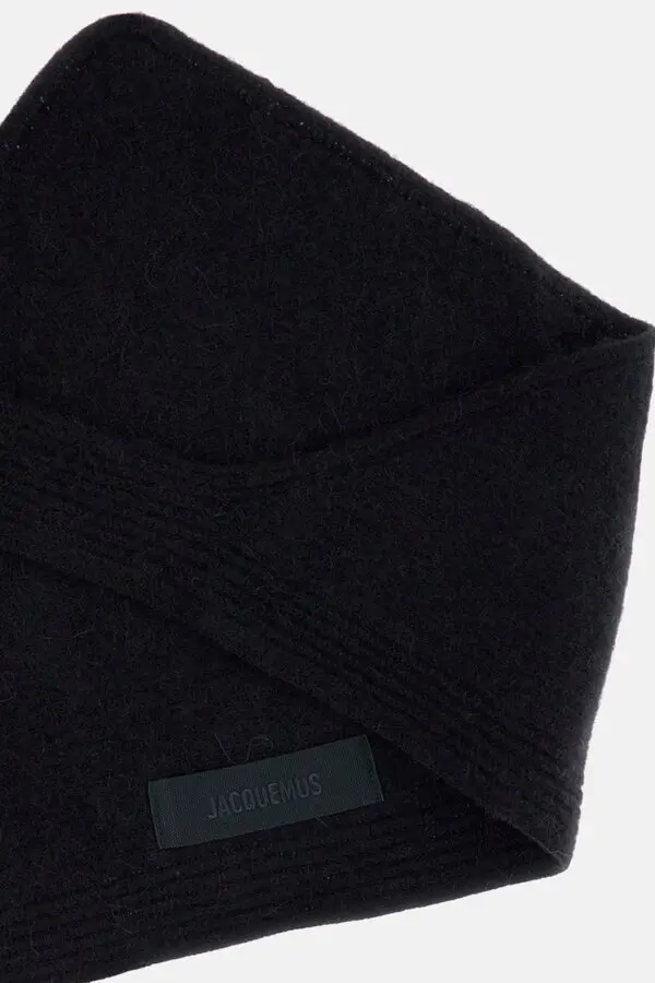 Jacquemus The Chale Gros Grain - Nero
