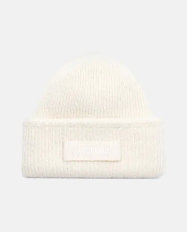 Jacquemus Il Berretto Gros Grain - Bianco
