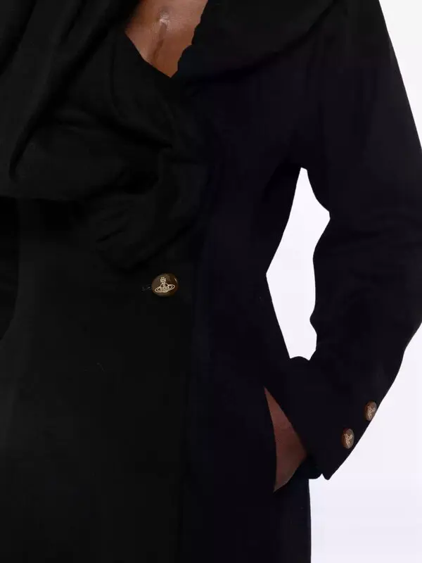 VIVIENNE WESTWOOD Marilyn Draped-collar Coat