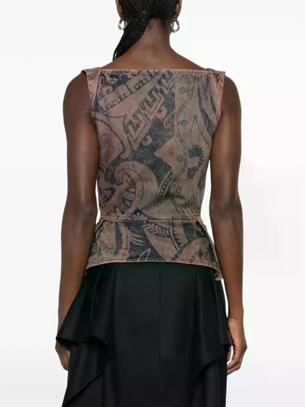 VIVIENNE WESTWOOD Monday Bizarre-print Top