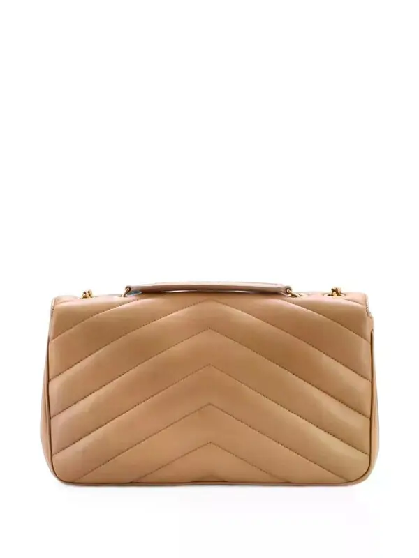 Saint Laurent Loulou Nm Matelasse Chevron Leather Medium Shoulder Bag