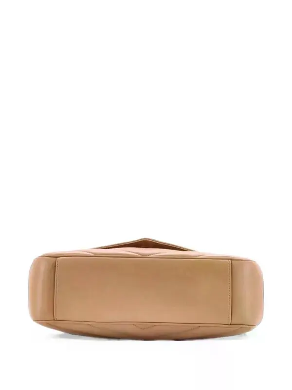 Saint Laurent Loulou Nm Matelasse Chevron Leather Medium Shoulder Bag