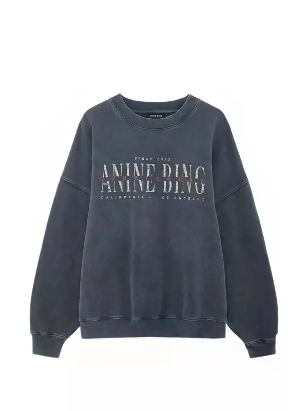 ANINE BING Miles Sweatshirt Sport Club - Grey