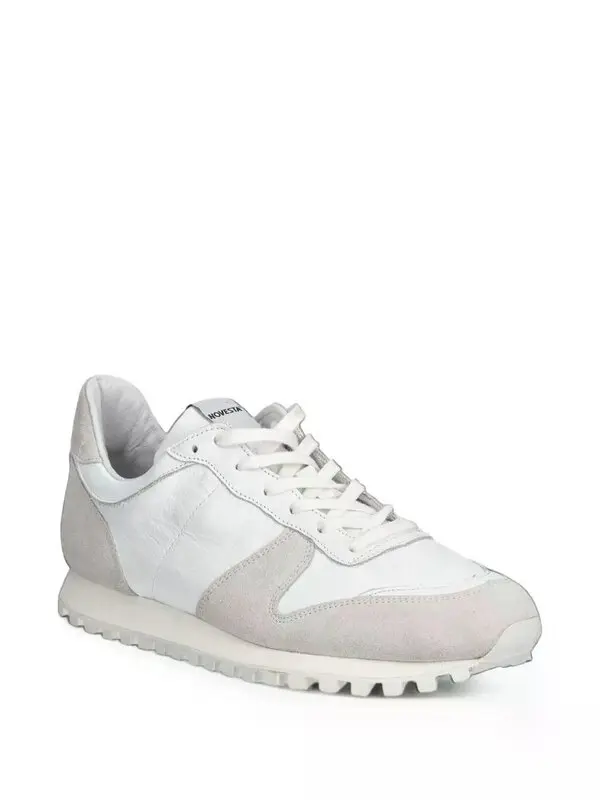 Novesta Marathon Panelled Leather Sneakers