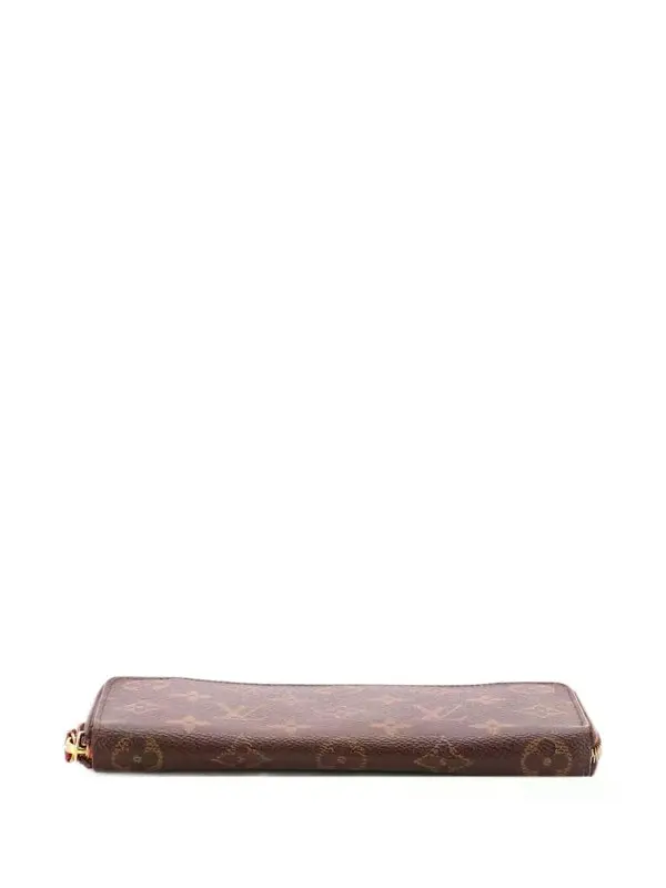 LOUIS VUITTON Clemence Wallet Monogram Canvas Small Wallets