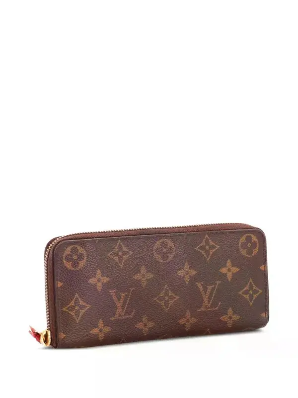 LOUIS VUITTON Clemence Wallet Monogram Canvas Small Wallets - Brown