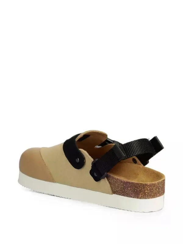 Novesta Buckle-strap Flat Mules