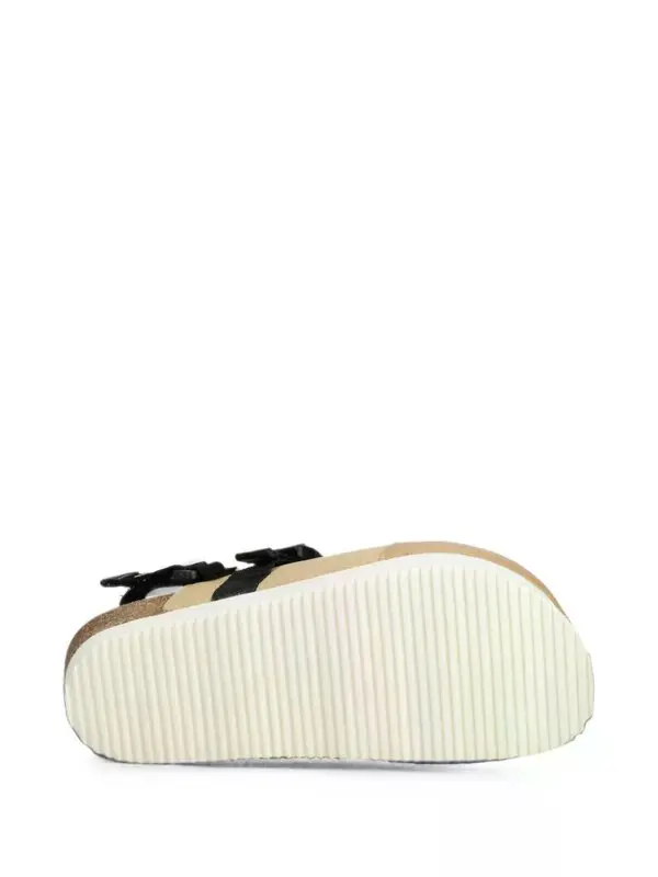 Novesta Buckle-strap Flat Mules