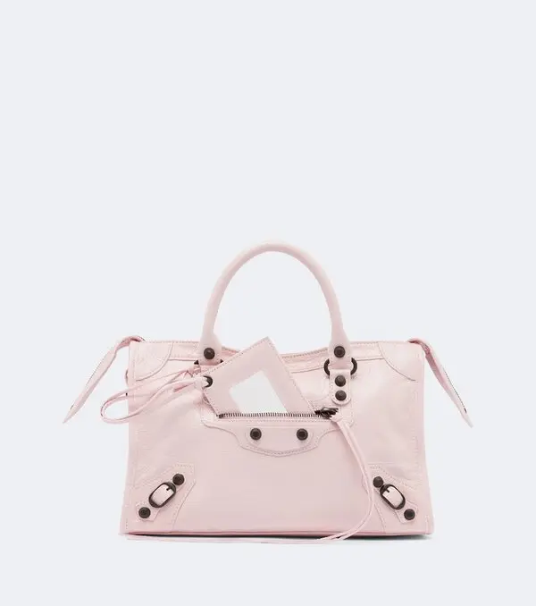 Balenciaga Le City Small Leather Top-handle Bag - Pink