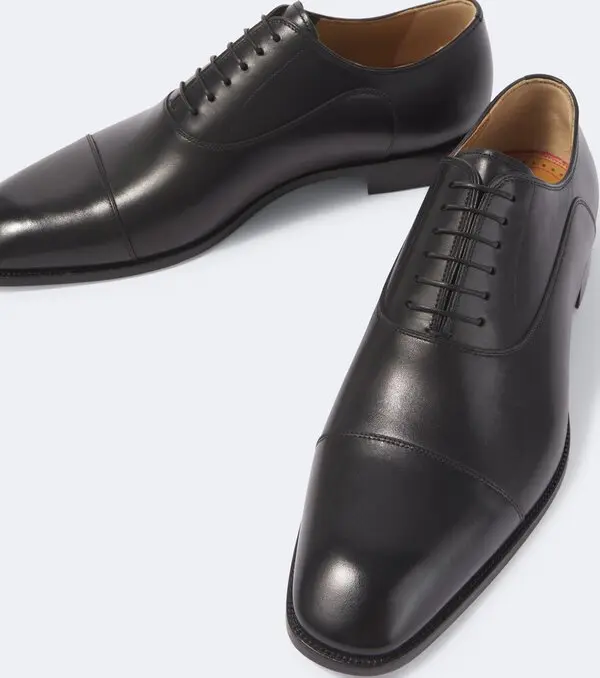CHRISTIAN LOUBOUTIN Greggory Leather Oxford Shoes