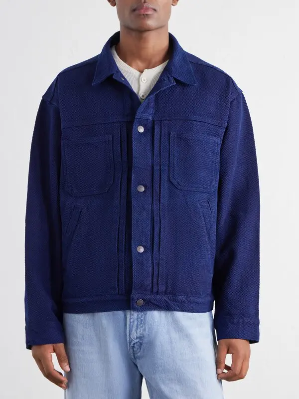 Blue Blue Japan Sashiko-cotton Jacket