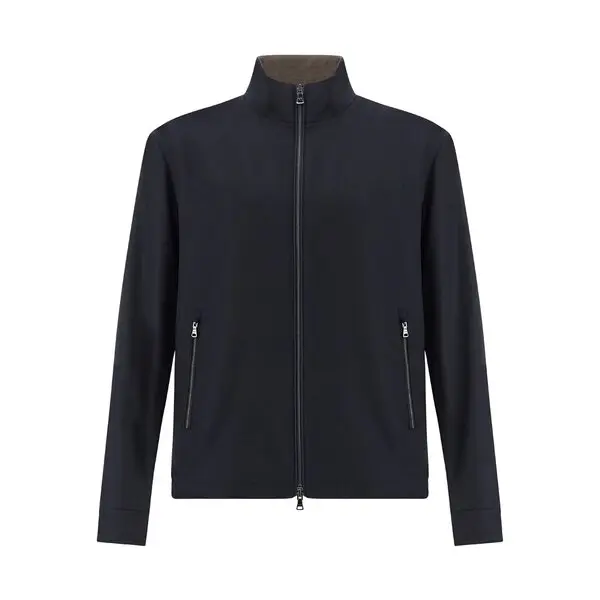 Paul & Shark Blouson In Lana - Blue
