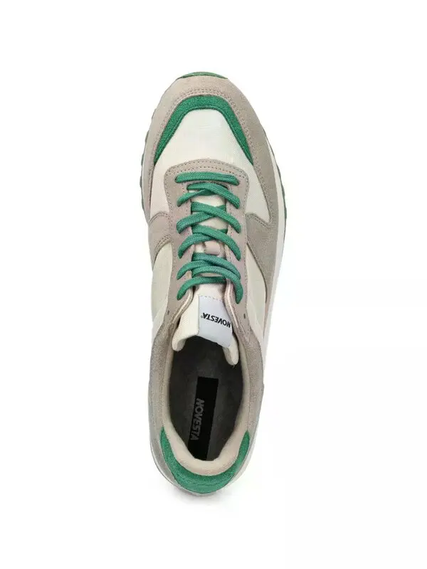 Novesta Marathon Suede-panelled Sneakers