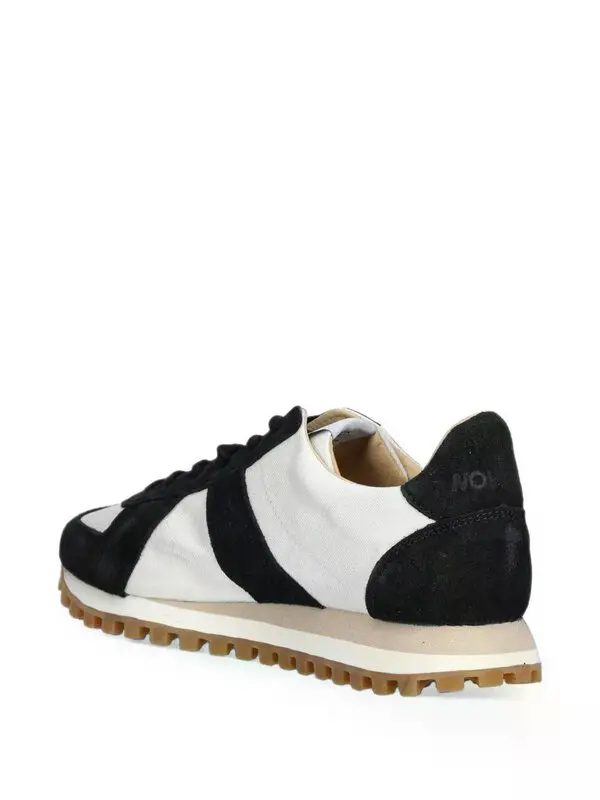 Novesta Suede-panelled Sneakers - White