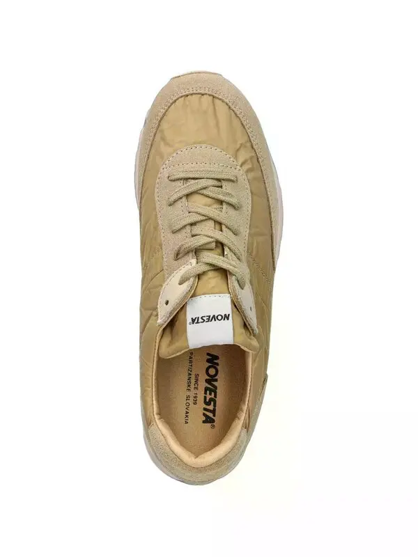 Novesta Marathon Suede-panelled Sneakers