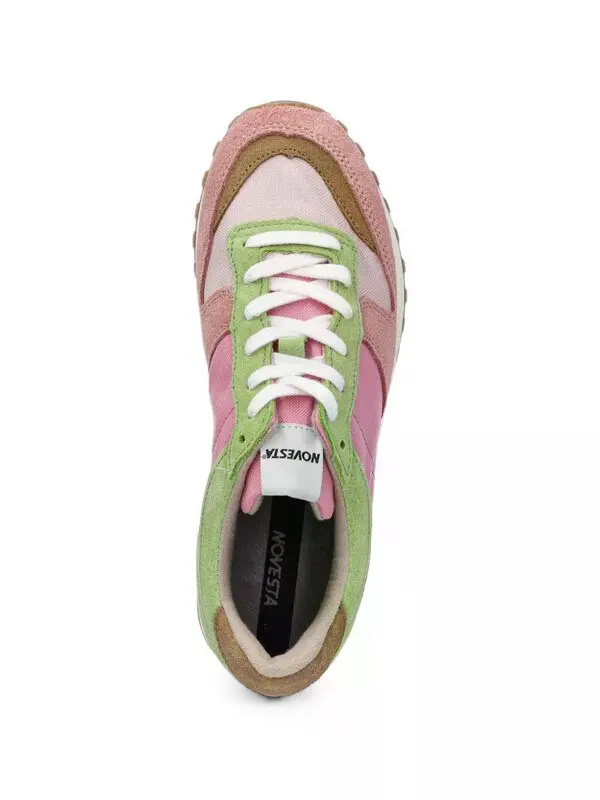 Novesta Marathon Trail Suede-panelled Sneakers