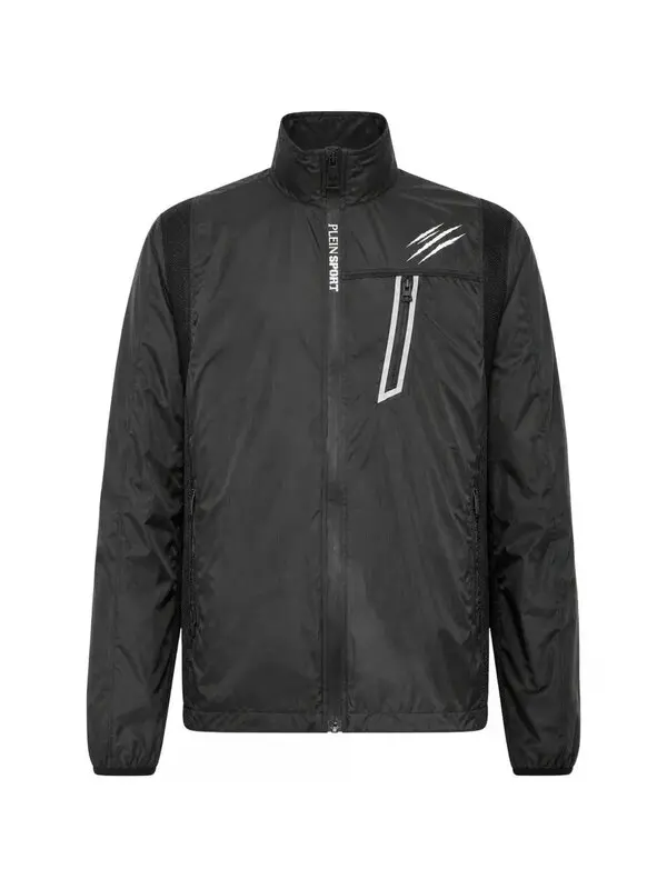 PLEIN SPORT Logo-print Zip-up Jacket