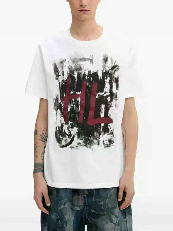 Helmut Lang Logo-print Cotton T-shirt