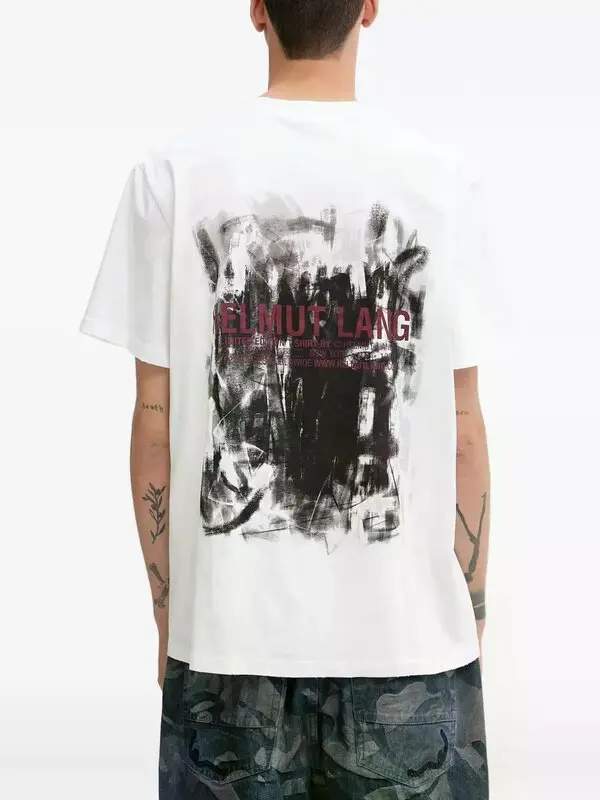 Helmut Lang Logo-print Cotton T-shirt